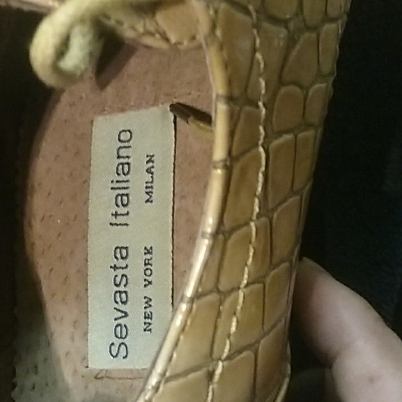 Sevesta Italiano | Shoes | Sevasta Italiano Mens Dress Shoes Sz 95 Tan ...